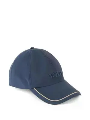 TOD'S Piping Baseball Cap - Blue
