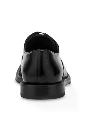 Moschino Brushed Leather Derby Shoes