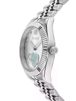 Philipp Plein Valentine 38mm Watch - Silver