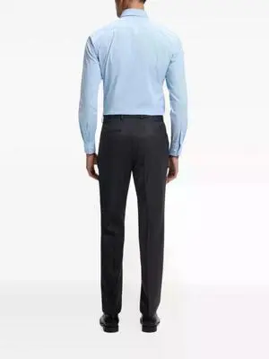 BOSS Pressed-crease Tailored Trousers