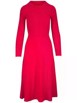 Veronica Beard Nami Midi Dress - Red