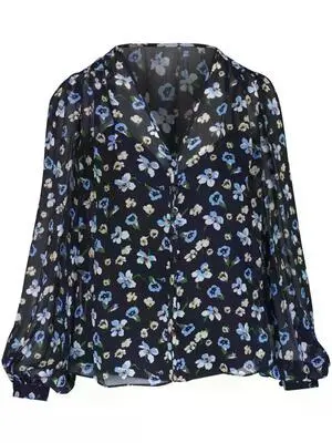 Veronica Beard Floral-print Blouse