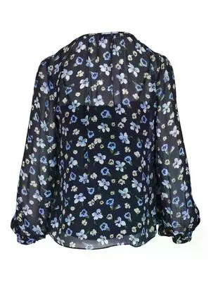 Veronica Beard Floral-print Blouse