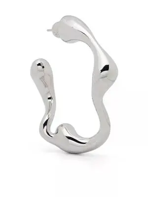 MARIA BLACK Large Splash Single Earring - Silver
