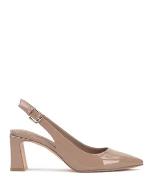 Vince Camuto Hamden Slingback Pumps - Medium Brown