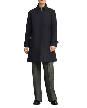 HOBBS LONDON Vivienne Trench Coat - Navy