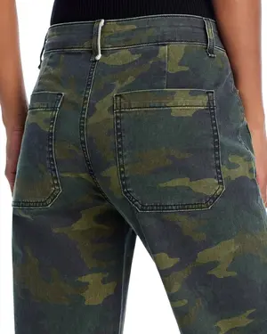 ASKK NY Camouflage Wide Leg Pants