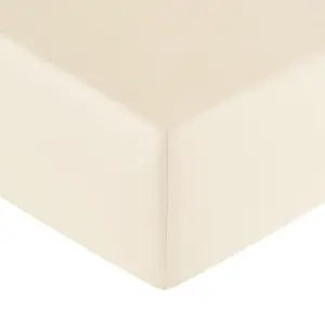 ANNE DE SOLENE Sillage Fitted Sheet, King - Sable