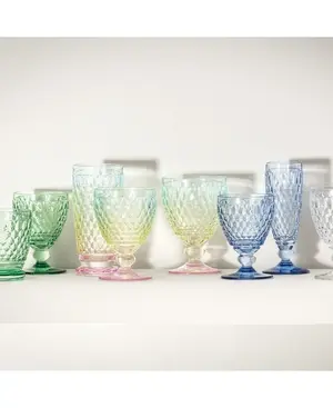 VILLEROY & BOCH Boston Pearl Crystal Double Old Fashioned Glass