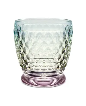 VILLEROY & BOCH Boston Pearl Crystal Double Old Fashioned Glass