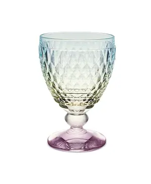 VILLEROY & BOCH Boston Pearl Crystal Red Wine Glasses, Set Of 4 - Multi
