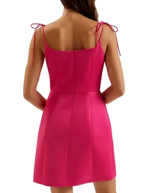 Ted Baker London Kavala Mini Dress - Fuchsia