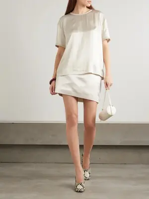 LISA YANG Silk T-shirt