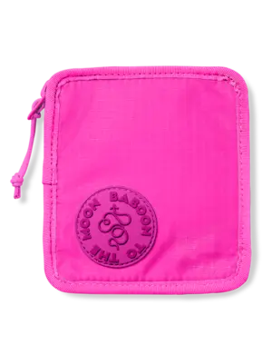 BABOON TO THE MOON Baboon To The Moon Zip Wallet Hyper Pink