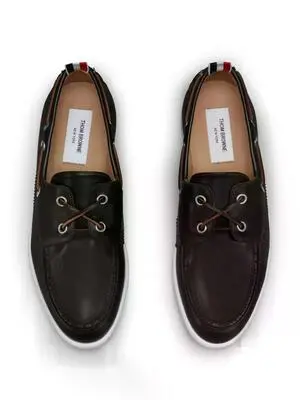 Thom Browne Brogue Boat Shoes