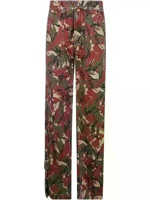 Rabanne Camouflage-print Jeans