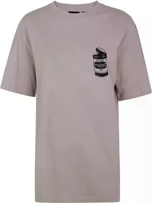 DAILY PAPER Soup Graphic T-shirt - Neutrals