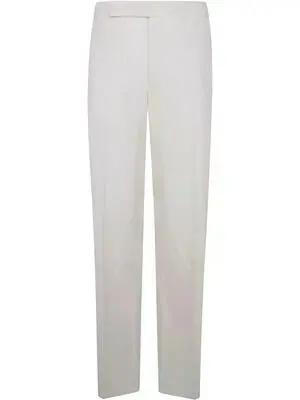 LARDINI Wool Straight-leg Trousers