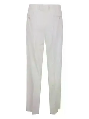 LARDINI Wool Straight-leg Trousers