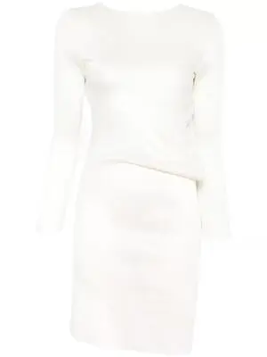 TOM FORD Cut-out Mini Dress - White