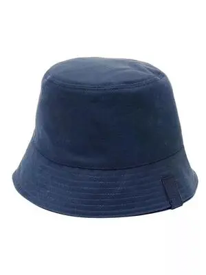 Loewe Logo-patch Bucket Hat - Blue