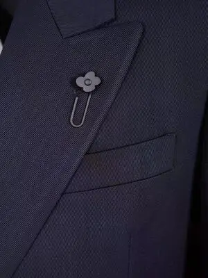 LARDINI Double-breasted Blazer - Blue