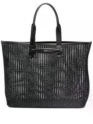 Dolce & Gabbana Interwoven-design Tote Bag - Black