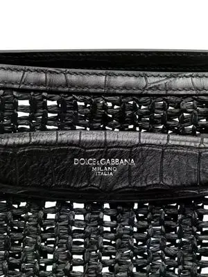 Dolce & Gabbana Interwoven-design Tote Bag