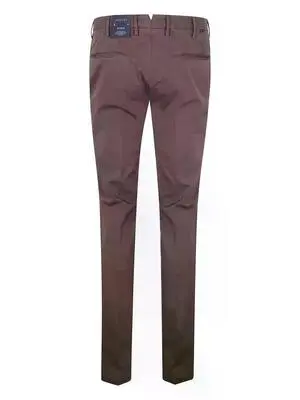 Incotex Slim-cut Chino Trousers - Brown