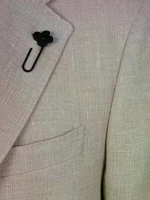 LARDINI Single-breasted Blazer - Grey
