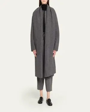 Maria Mcmanus Wool Cloak Sweater Coat