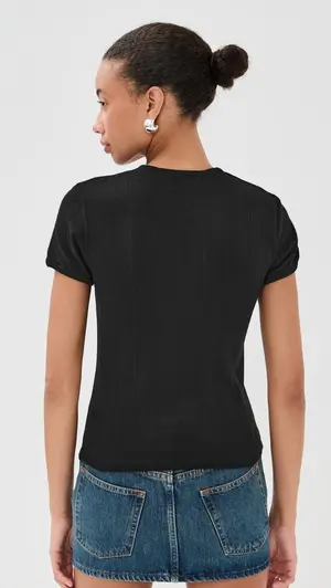 Coperni Cut-out Baby Tee