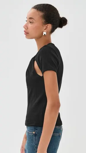 Coperni Cut-out Baby Tee