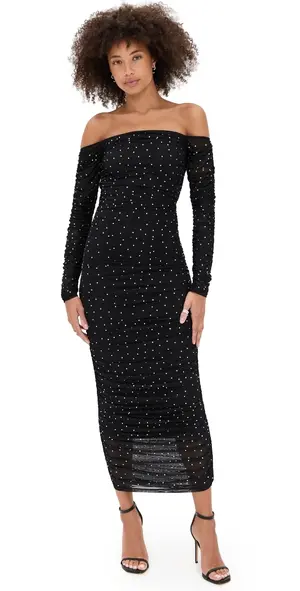 Caroline Constas Aria Midi Dress