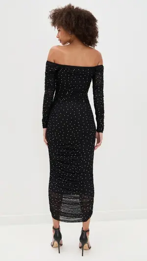 Caroline Constas Aria Midi Dress
