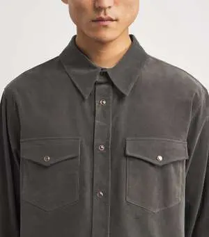 SYSTEM Cotton-blend Corduroy Shirt