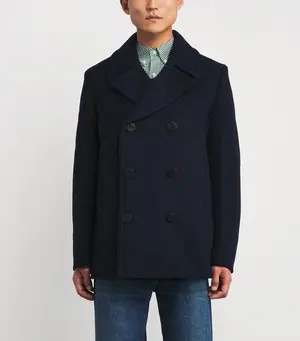 Polo Ralph Lauren Wool-blend Melton Peacoat