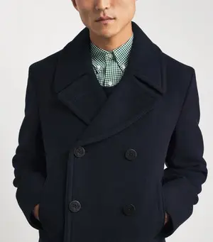 Polo Ralph Lauren Wool-blend Melton Peacoat