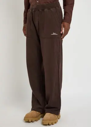 TEN C Cotton Sweatpants - Dark Brown