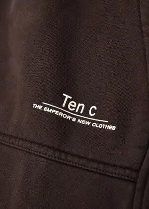 TEN C Cotton Sweatpants - Dark Brown