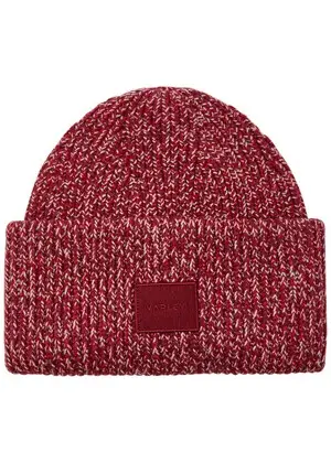Varley Carly Ribbed Knit Beanie - Red