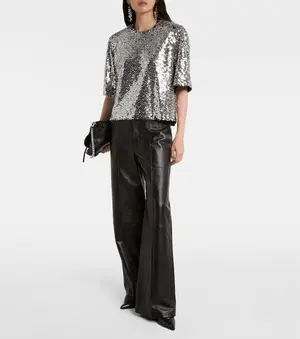 Isabel Marant Helga Sequined Top