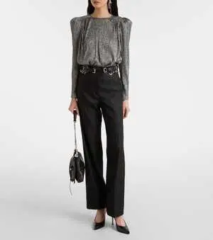 Isabel Marant Eylia Pleated Top