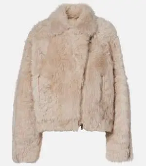 Brunello Cucinelli Shearling Jacket - Beige