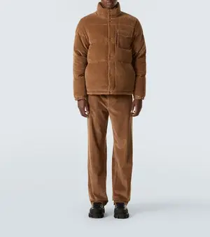 Moncler Serrant Cotton Corduroy Down Jacket