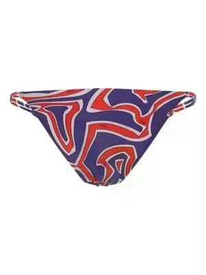 Emilio Pucci Geometric-print Bikini Bottom