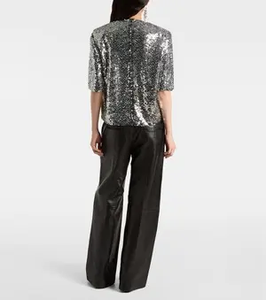 Isabel Marant Étoile Helga Sequined Top