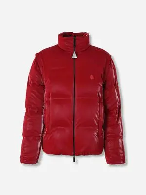 MONCLER GENIUS ASAP ROCKY Short Puffer Throttle - Black