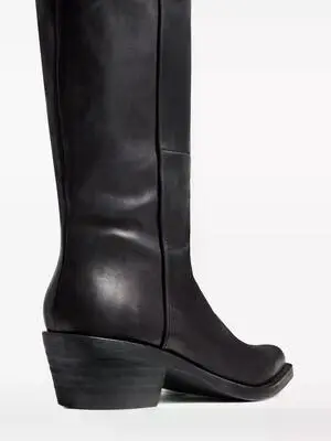 Khaite 35mm Clive Over-the-knee Boots - Black
