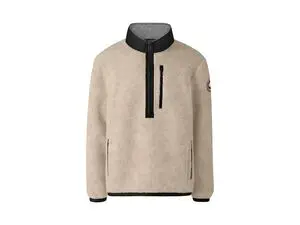 Canada Goose Renfrew Classic Badge Zip Fleece Jacket - Light Tan